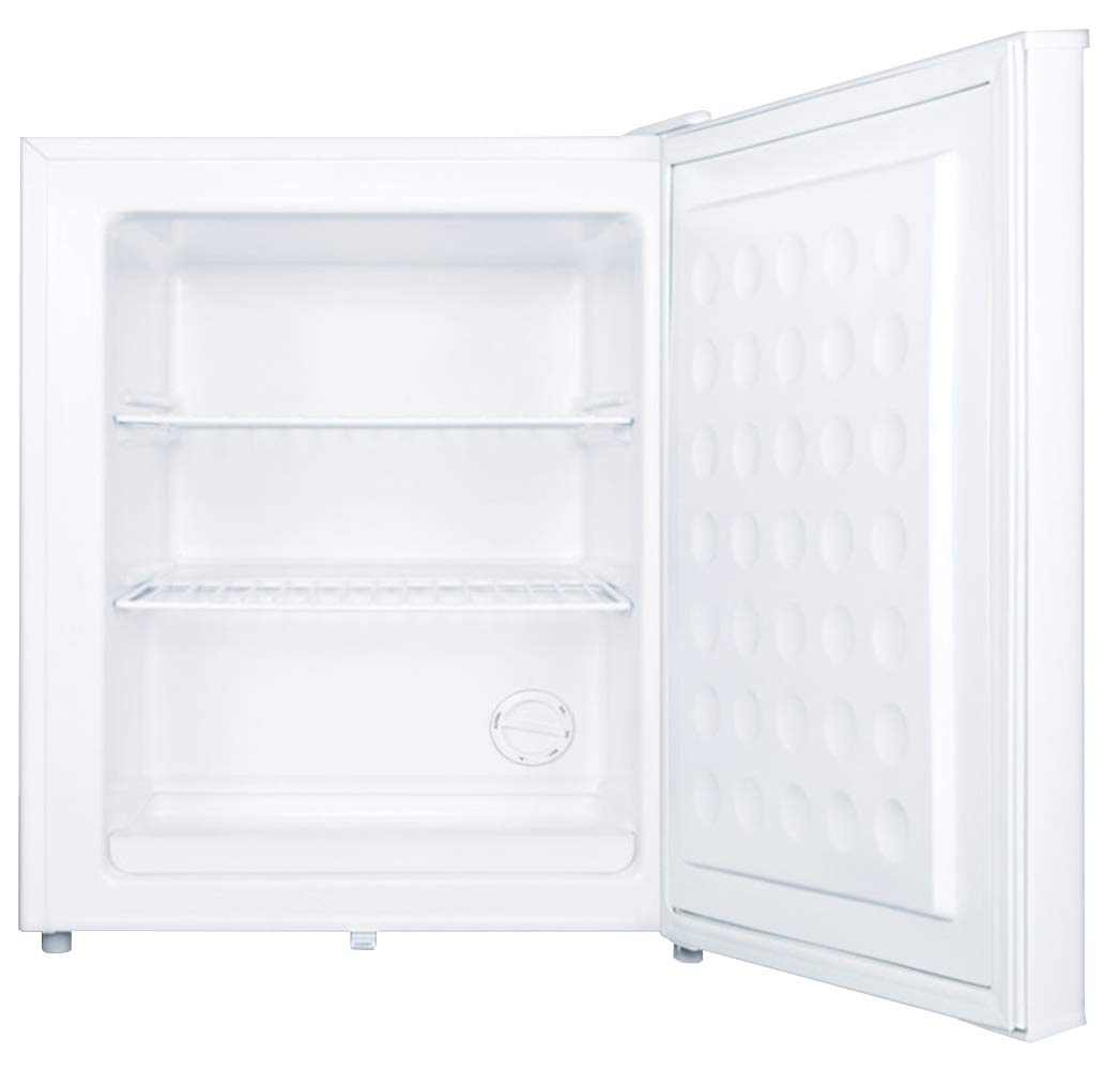 AccuCold FS30L7 19 Medical Commercially Approved Compact Freezer with 1.8 cu. ft. Capacity Factory Installed Lock Adjustable Thermostat and Manual Defrost in White