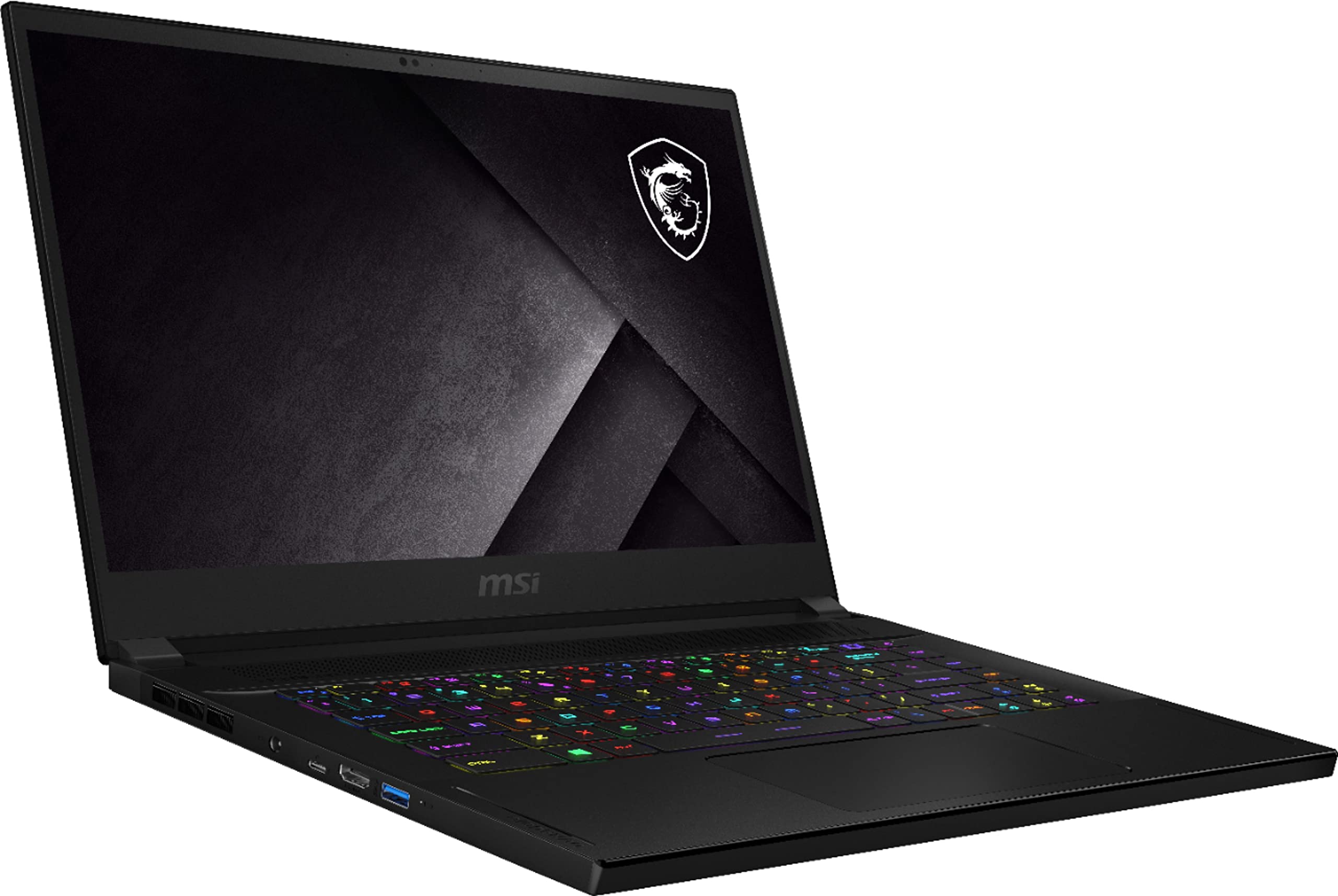 MSI GS66 15.6" FHD 300hz Gaming Laptop, Core i7-10750H, Discrete NVIDIA GeForce RTX 3080 (64GB DDR4 RAM | 2TB PCIe SSD) 1080p Webcam, RGB Keyboard, Windows 10 Bundle W/JTD Pad