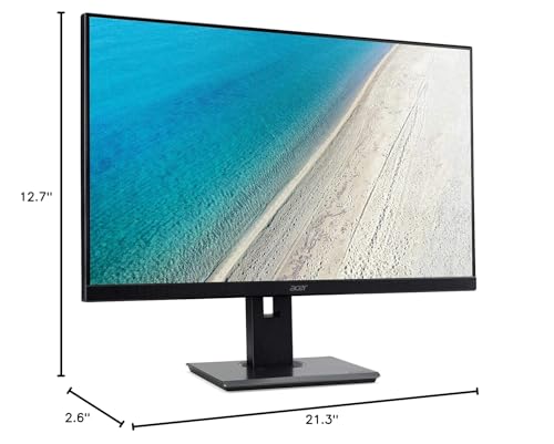 Acer B247Y 23.8" LED LCD Monitor - 16:9-4 ms GTG, Black