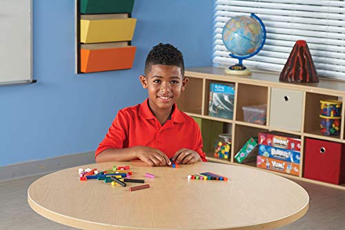 hand2mind Foam Cuisenaire Rods Individual Set, Math Manipulatives, Montessori Math Rods, Math Counters, Math Blocks, Counting Blocks, Montessori Math, Fraction Bars, Number Rods (Set of 74)