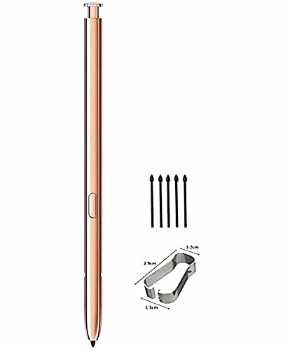 Galaxy Note 20 Pen (Without Bluetooth) Replacement for Samsung Galaxy Note 20 Note20 Ultra 5G Stylus Pen Touch Pen S Pen and S21 Ultra Stylus Pen+ Tips/Nibs (Bronze)