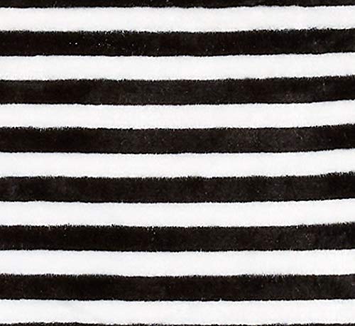 Baby Blanket (Black/White Stripes)