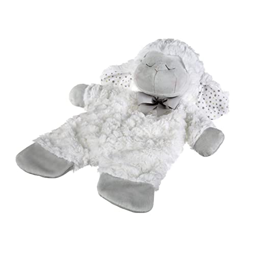 Ganz White Sleepy Sheep Flat-A-Pat Blanket