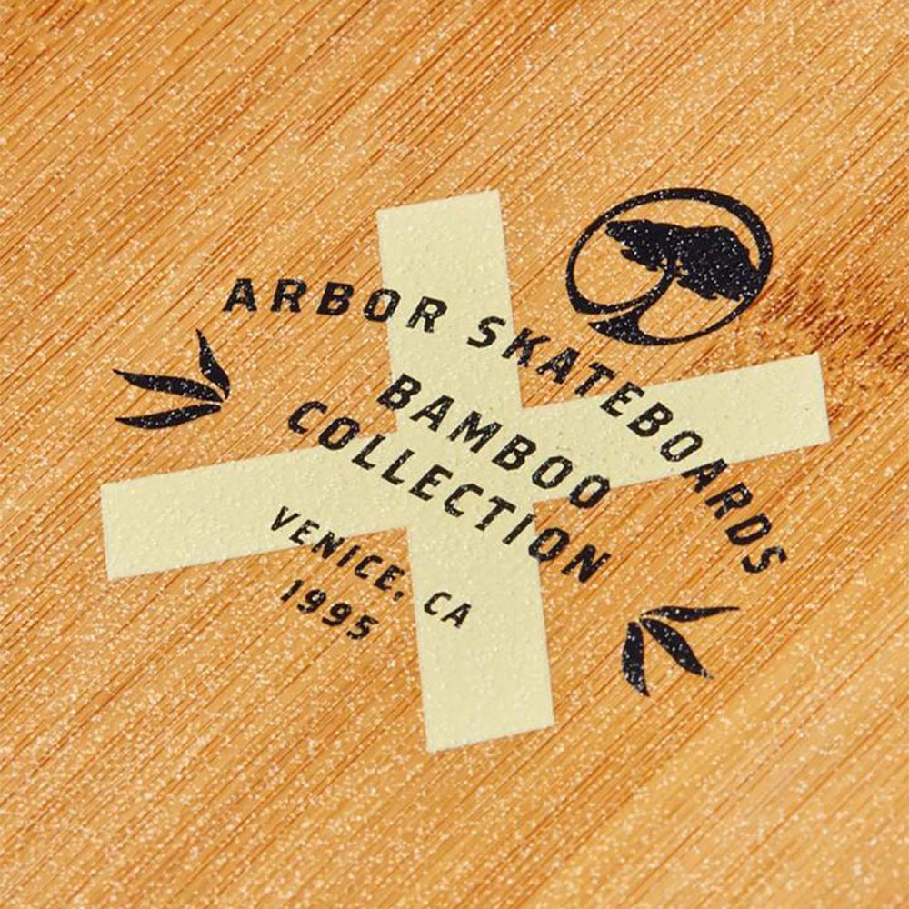 Arbor Pilsner Bamboo Collective Series Cruiser Skateboard Bundled with Swell Skate Tool + Crate White Shark Sticker…