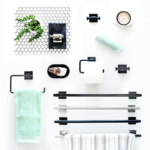 Franklin Brass MAX46-FB Maxted Towel Ring in Matte Black
