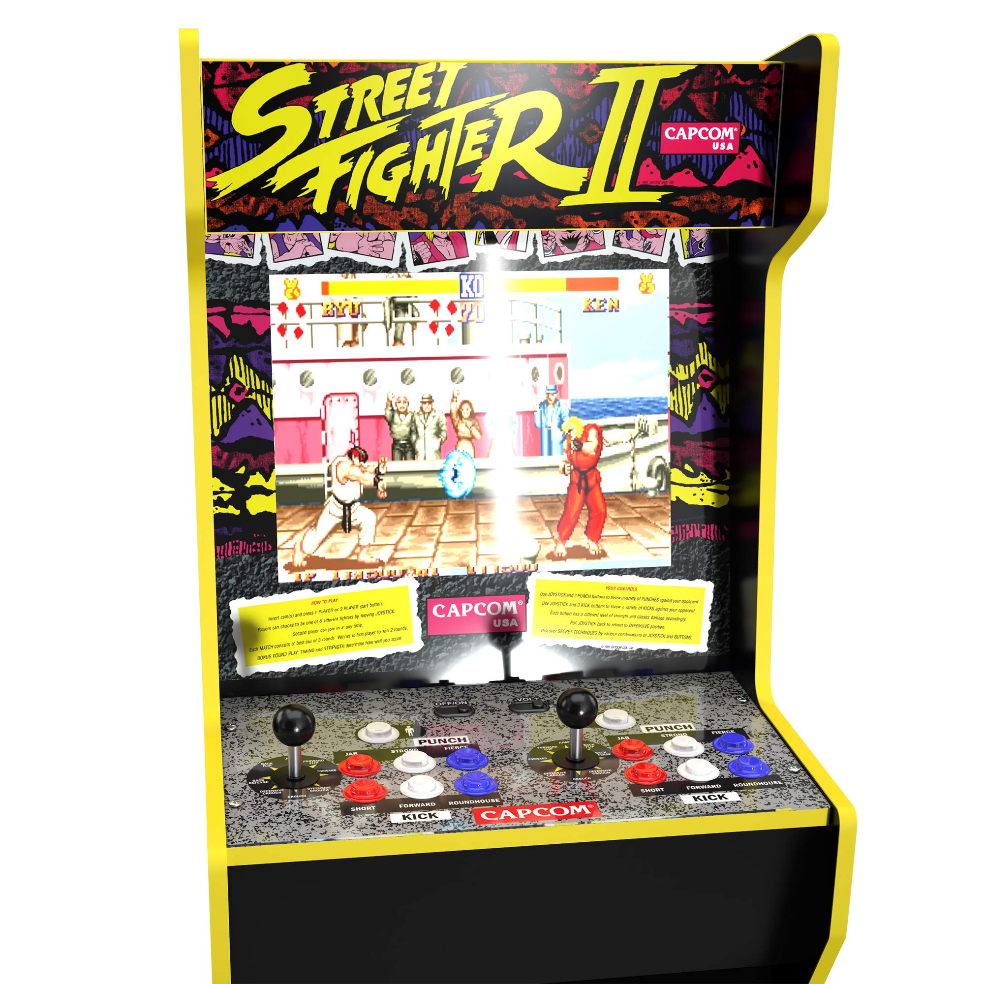 Arcade 1Up Capcom Legacy Edition Arcade Cabinet - Electronic Games