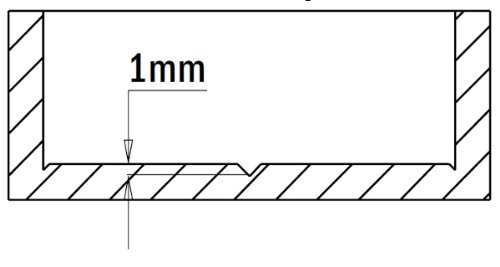 CMT 317.400.11 Hinge Boring Bit, 40mm (1-37/64-Inch) Diameter, 10x26mm Shank, Right-Hand Rotation