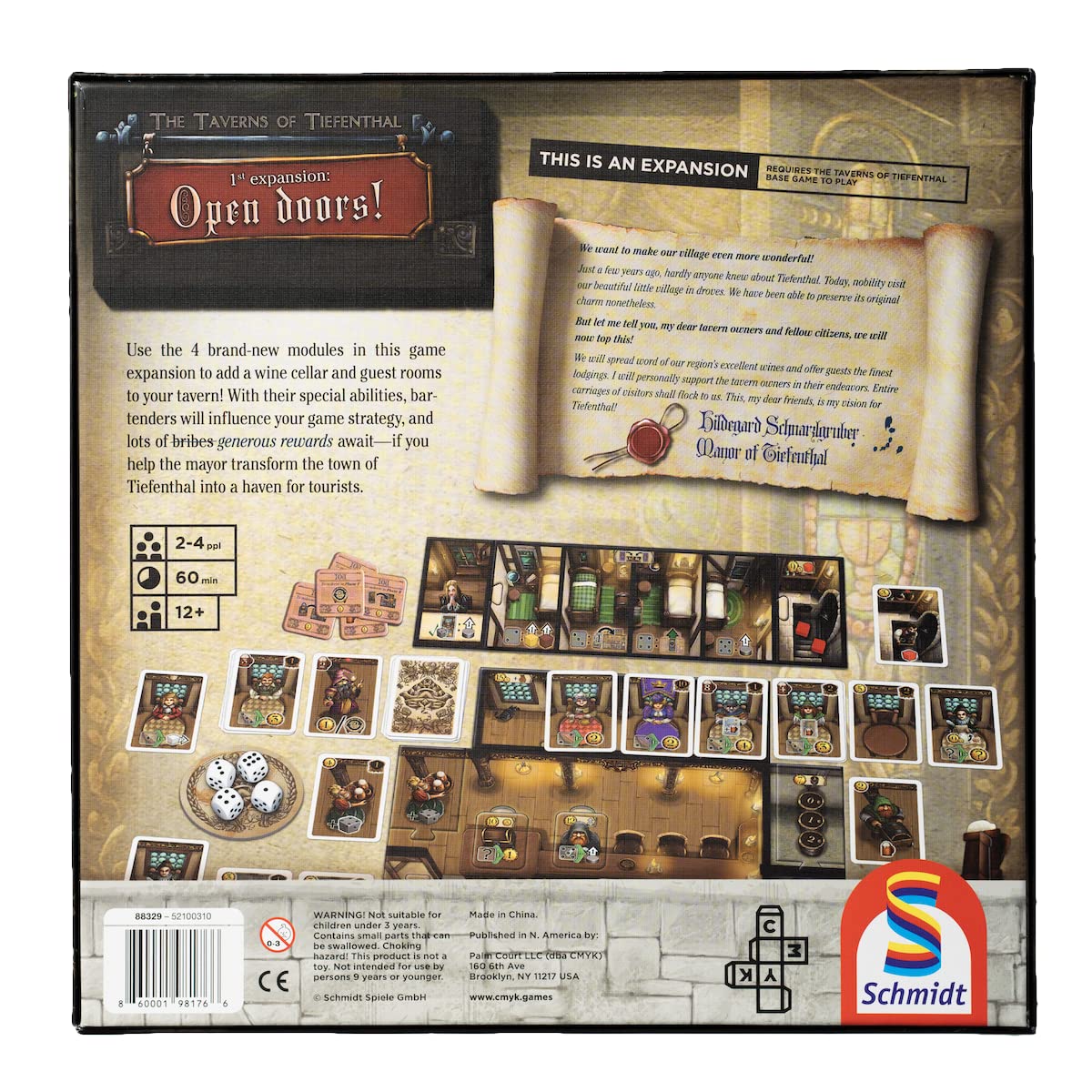 CMYK The Taverns of Tiefenthal: Open Doors! - A Cozy Dice-Game by The Creator of Quacks