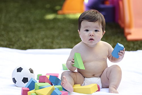 Baby Diapers, Size 4 (22-37 lbs) 160 Count- Babyganics Ultra Absorbent, Unscented, Made without Chlorine, Latex