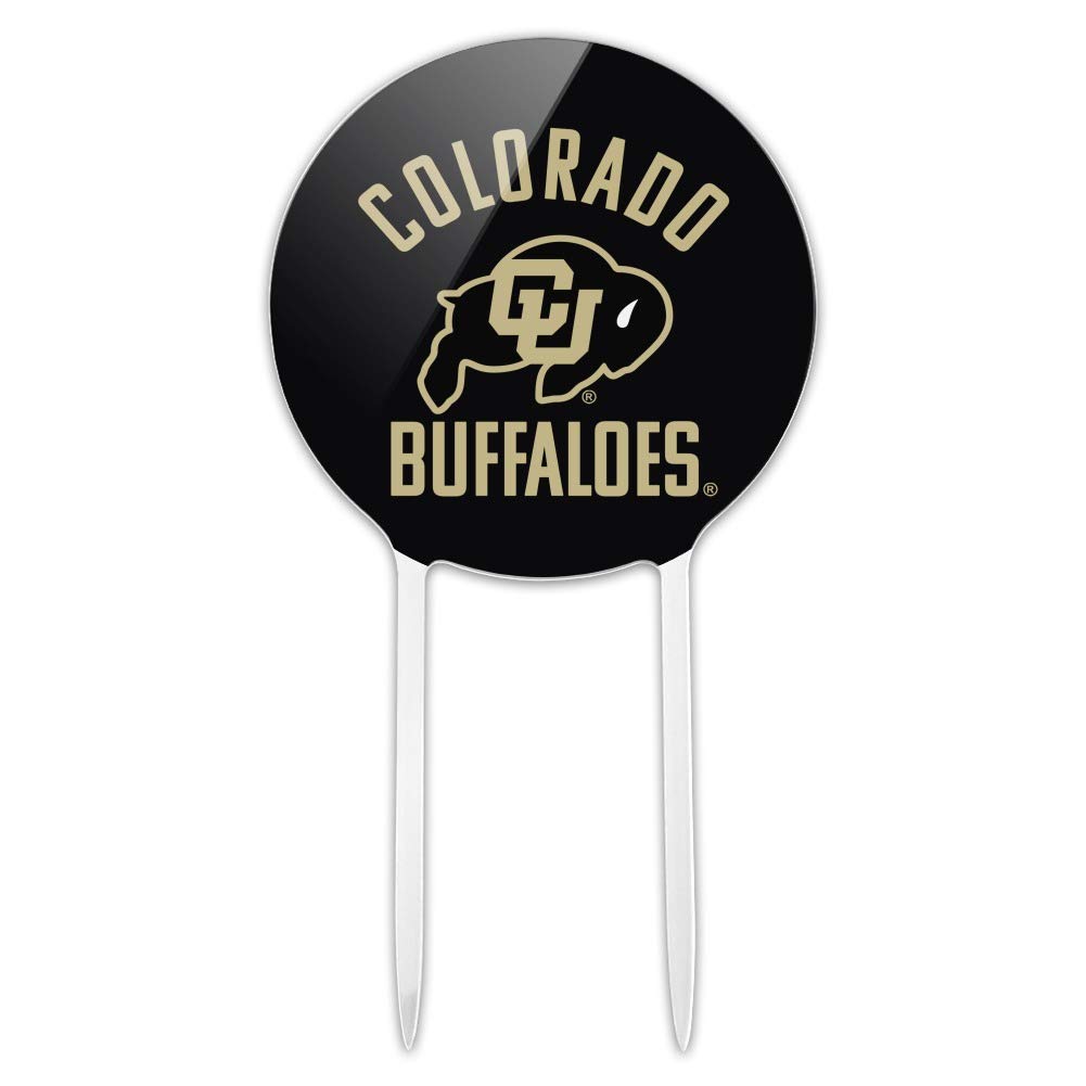Acrylic Colorado Buffaloes Cake Topper Party Decoration for Wedding Anniversary Birthday Graduation