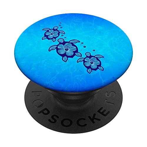 Hawaiian Honu Sea Turtles PopSockets Swappable PopGrip