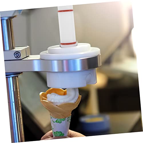 FUNOMOCYA Ice Cream Machine Accessories Fruit Ice Cream Maker Universal Lid Adjustable Hand Grip Ice Cream Maker Parts Ice Cream Maker Accessories Dessert Maker Parts Portable Lever