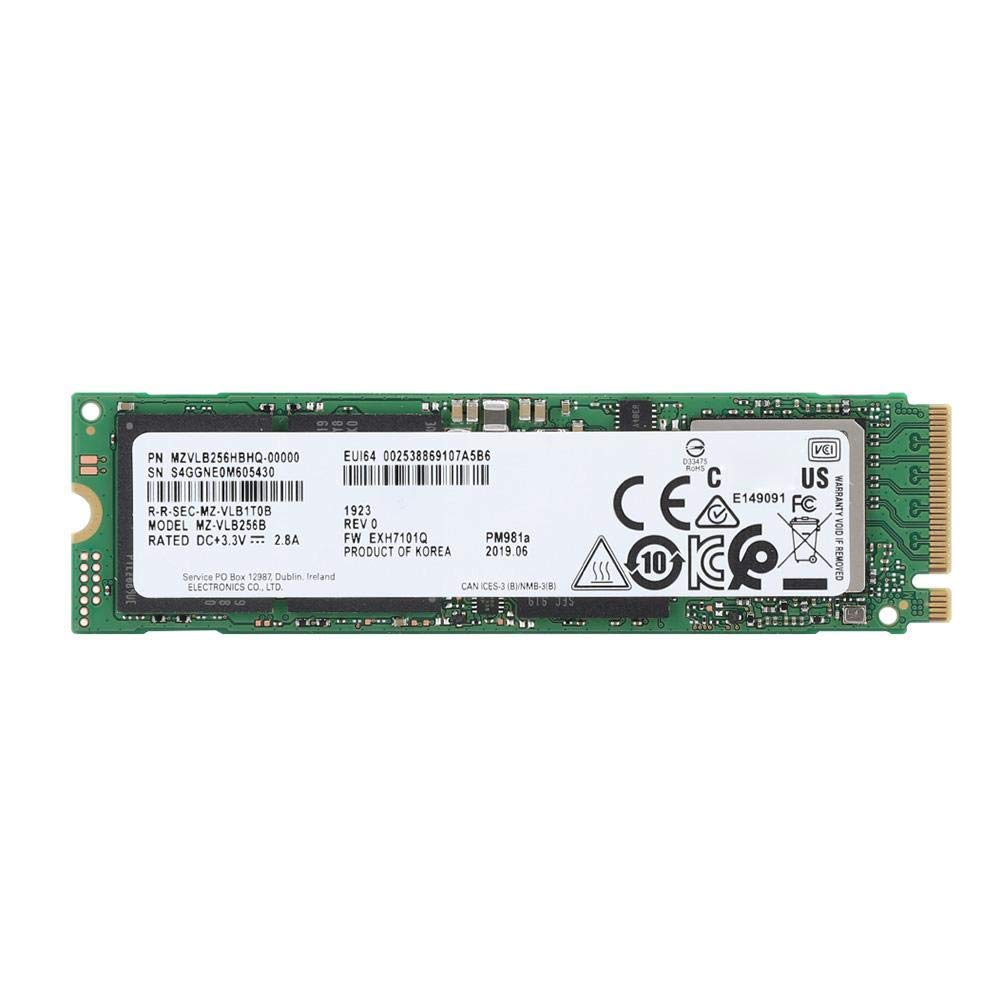 256GB 512GB 1TB 3500MB/S High Speed PCI E Solid State Drive PM981a Nvme m.2 2280 Reading 3000MB/S Writing Suitable for High End Motherboards, Game Books, Ultrabooks, NUC