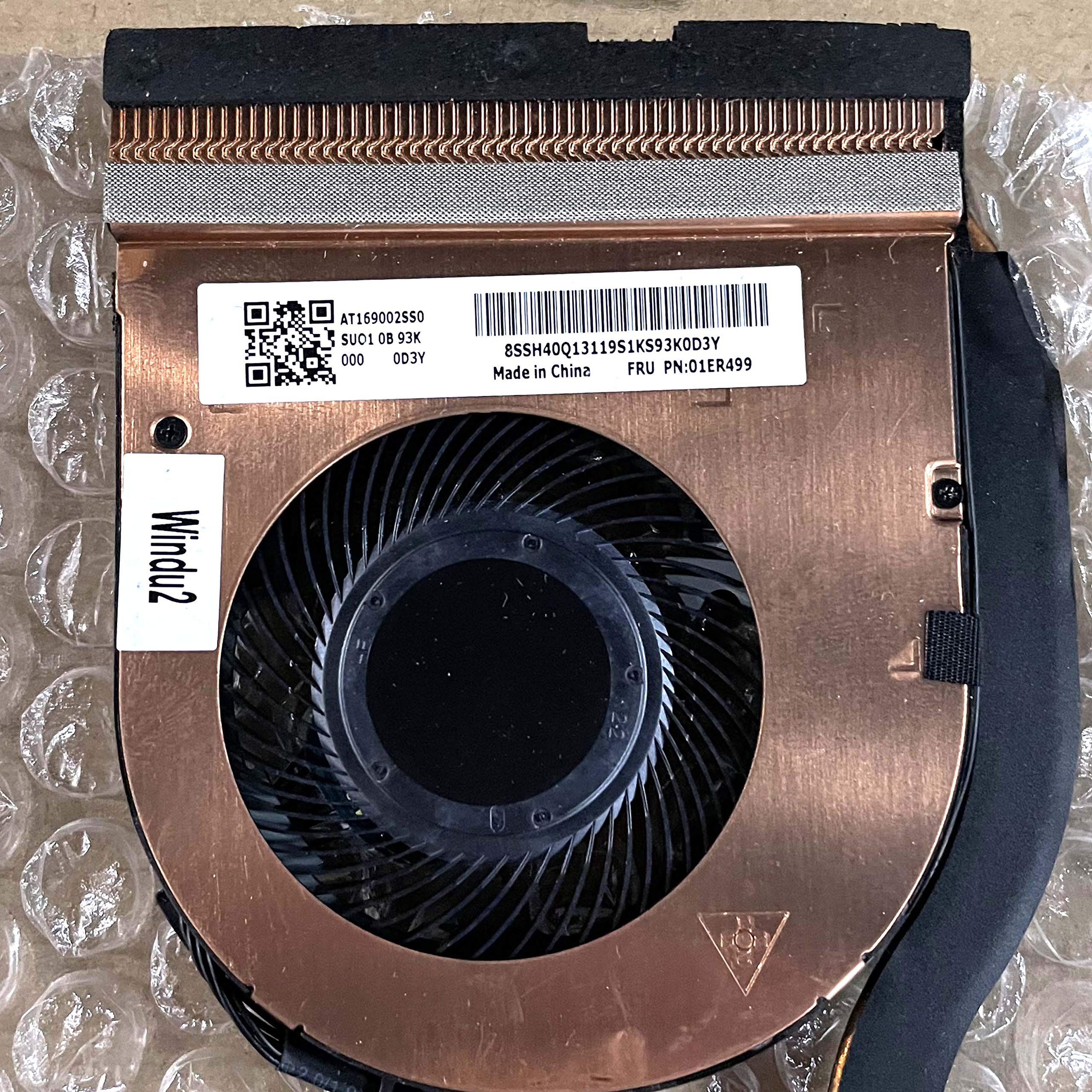New CPU Cooling Fan with Heatsink Integrated Graphics Replacement for ThinkPad T470 T480 Integrated Graphics P/N:01AX926 01AX928 01ER499 01ER498 01ER497;Only Fit for Integrated Graphics Series