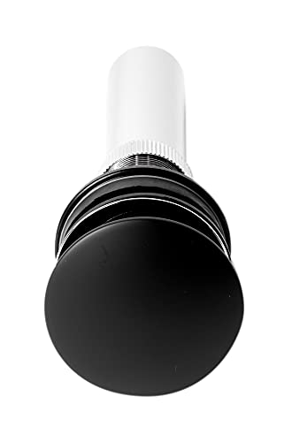 ALFI brand AB9055-BM Bathroom Sink Drain, 7.63"L x 2.75"W x 2.75"H, Black Matte