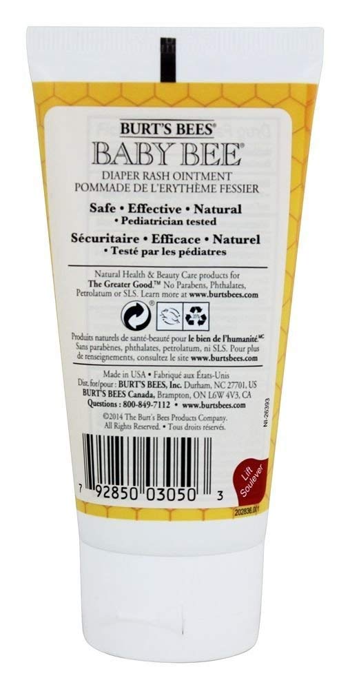 Burts Bees, Baby Bee Diaper Rash Ointment, 3 Ounce