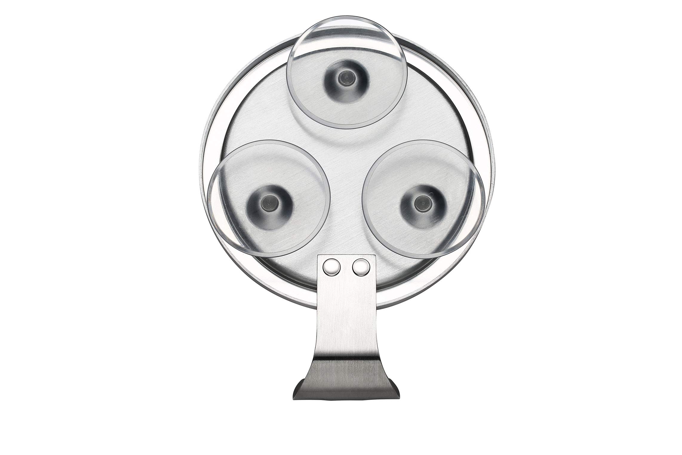 Ettori Shower Mirror Fogless for Shaving with Razor Holder, Powerful Lock Suction Fogless Mirror for Shower
