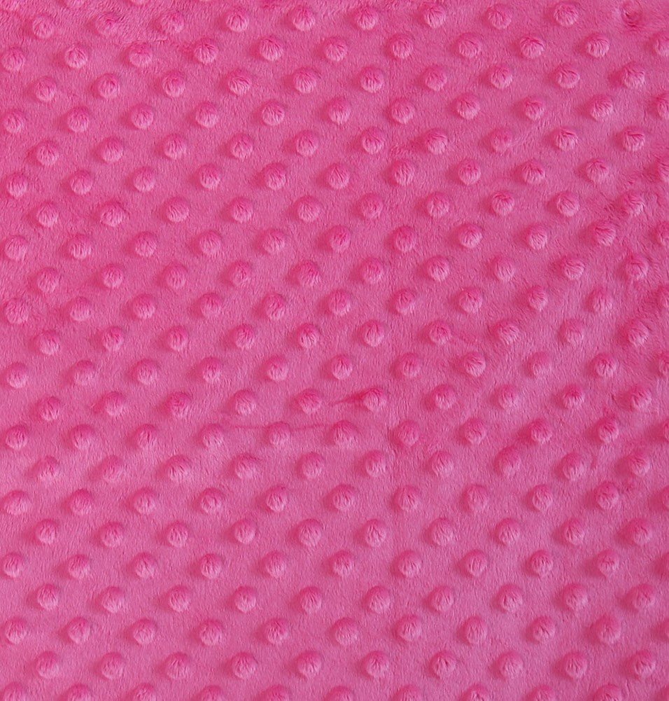 Baby Minky Velboa Carseat Canopy Carrier Cover (Safari/Hot Pink)
