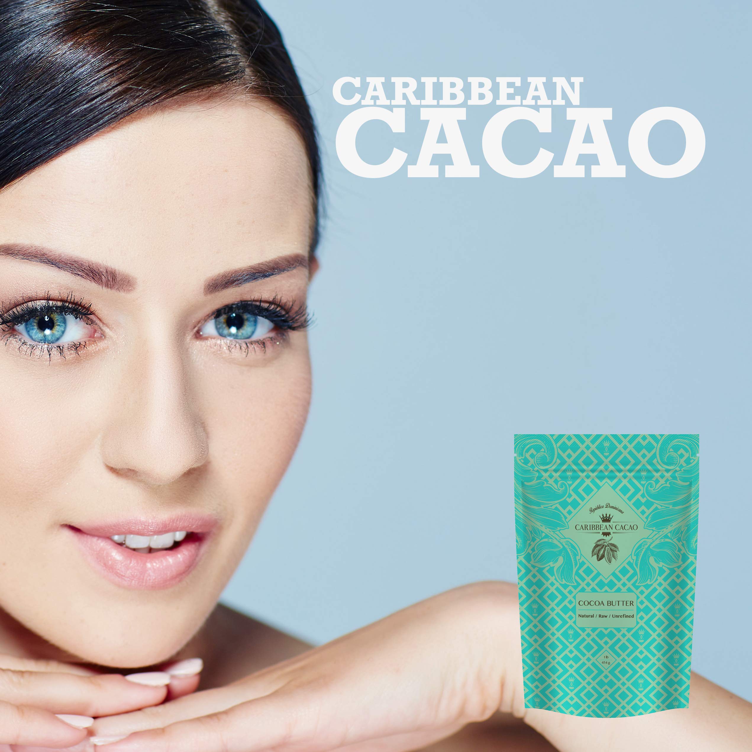 Cocoa Butter 1 lb. - Raw Unrefined Cacao for DIY Skin Creams, Stretch Mark Lotion, Lip Balm, Face & More - Manteca de Cacao Sticks