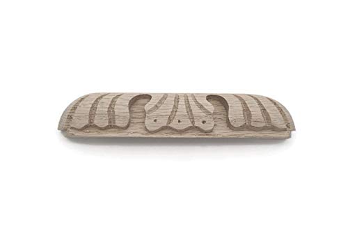 7" Carved Oak Desk Drawer Pulls - Carved Oak Wood Pulls for Antique Oak Desk - Roll Top Desk - Oak Desk Drawer Pulls - Carver Wood Pulls - Carved Wood Furniture Pulls - Roll Top Desk Hardware