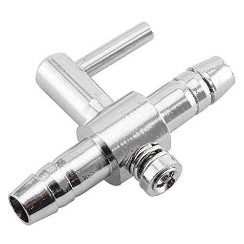 DGZZI Air Distributor Splitter 4PCS One-Way Air Flow Line Stainless Steel Pump Lever Control Valve for Aquarium Fish Tank