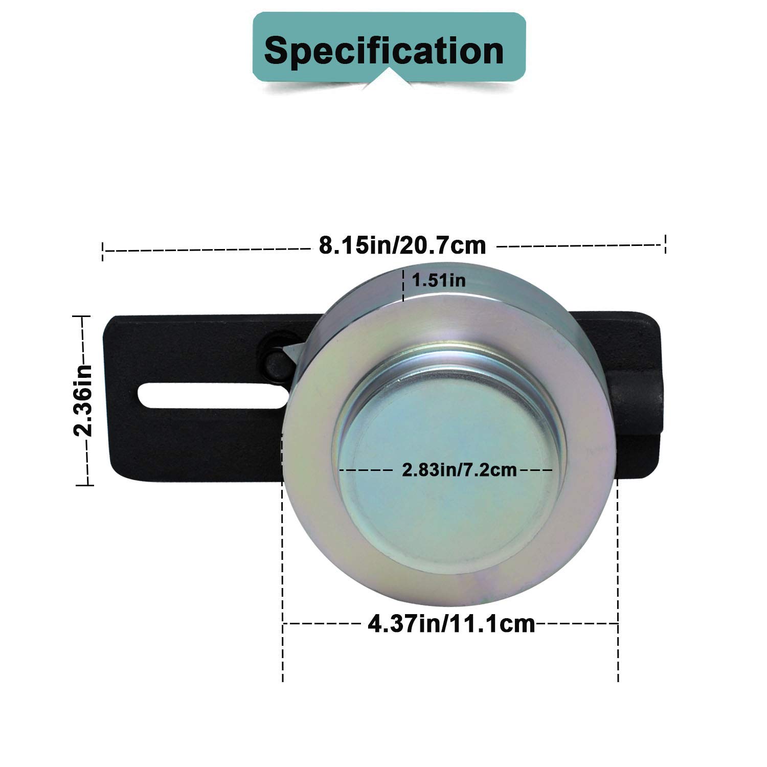 ๐ฎ๐ฌ๐ฎ๐ฏ ๐๐ฅ๐๐ง๐๐๐๐ 6711698 Drive Belt Tensioner Pulley Assembly for Bobcat Skid Steer Loader 653 863 751 753 763 773 S150 S160 S175 T140 T180 T190, Replaces for 6735884 6668114 6704391