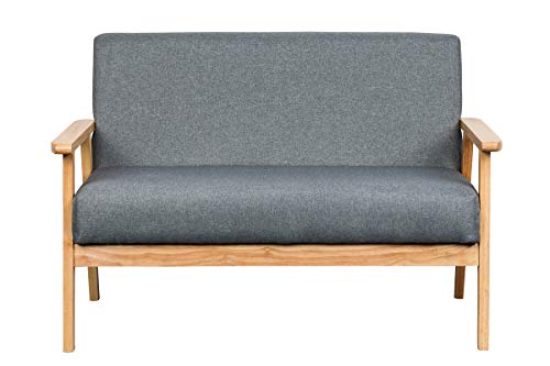 Lilola Home Bahamas Gray Loveseat