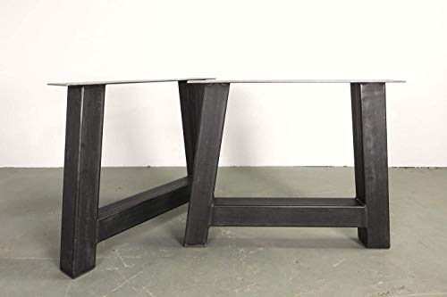 A Shaped Table Base - Handmade In U.S.A, Super Heavy Duty Table Legs, Farmhouse Table Legs