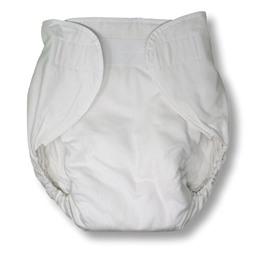 InControl - Nighttime Fitted Cloth Diaper - White (Large/X-Large)
