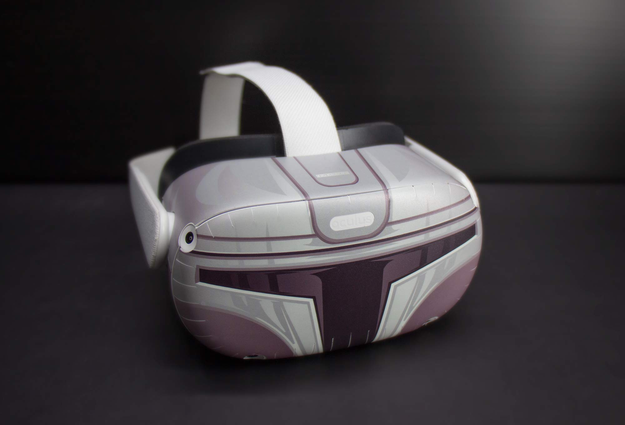 Arlon Graphics, Space Helmet Full Wrap Skin Decal for Oculus Quest 2 - Protective Vinyl Sticker Cover Accessories, Grey