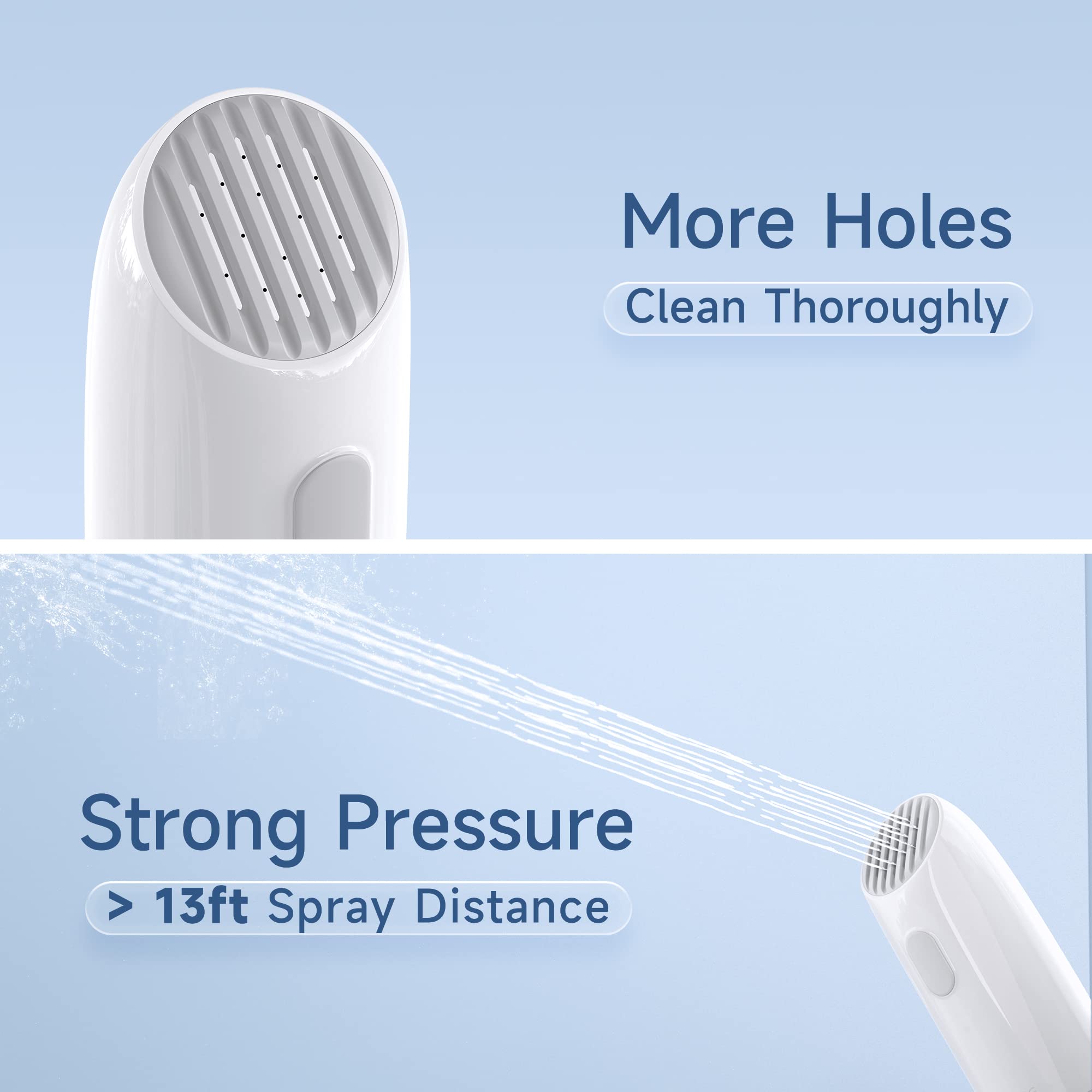 Insolife 2 Pack Portable Bidet for Travel, High Pressure Electric Rechargeable Handheld Personal Bidet on the Go for Hygiene Cleaning, Postpartum & Baby Care, ElderCare