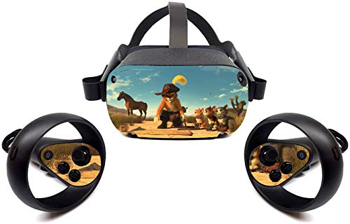 3D Anime Vinyl Skin Sticker Decal Cover for Oculus Quest Headset and Controllers by ok anh yeu