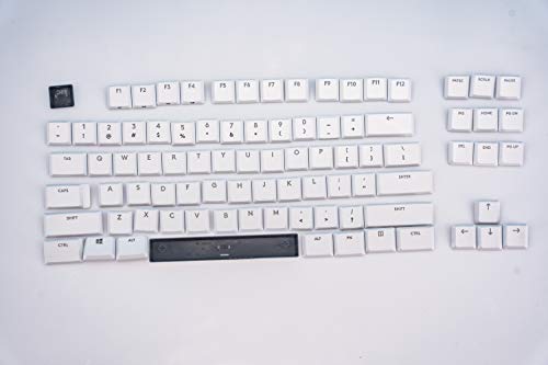 luo Suitable Logitech G915TKL G915 G815 Keyboard keycaps,Replacement Keycaps Mechanical Gaming Keyboard (White 87 Keys only keycaps)