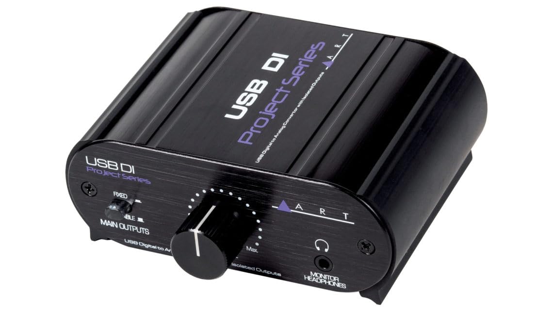 ART USB DI USB to Transformer Balanced XLR Analog Converter