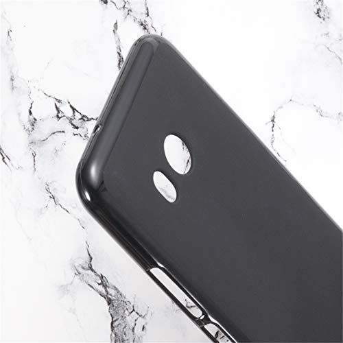 Shantime HTC U11 Case, Scratch Resistant Soft TPU Back Cover Shockproof Silicone Gel Rubber Bumper Anti-Fingerprints Full-Body Protective Case Cover for HTC U11 (White)