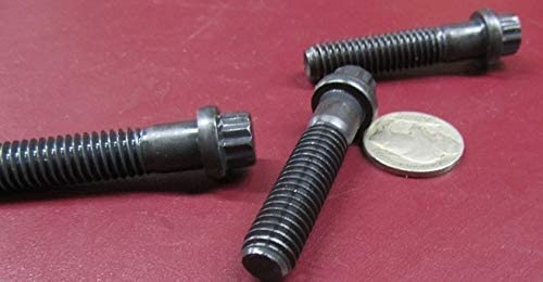 Alloy Steel 12 Point PT Bolts 3/8-16 x 1.75" Length 25 pcs