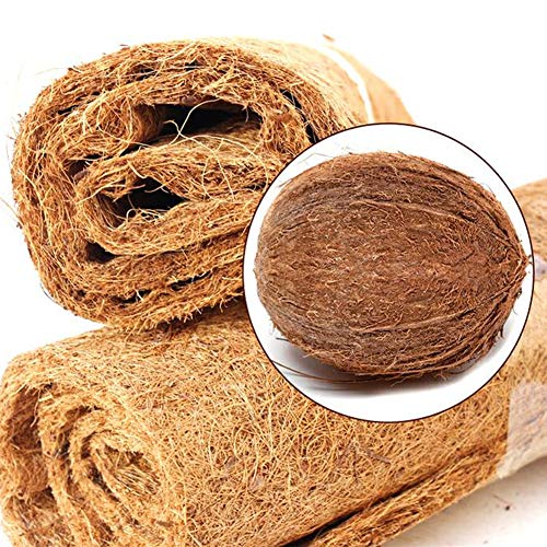 Hamiledyi 2Pcs Reptile Carpet Natural Coconut Fiber Carpet Mat for Pet Terrarium Liner Reptile Supplies for Lizard Snake Chamelon Turtle Bedding Bunny Rabbit Mat