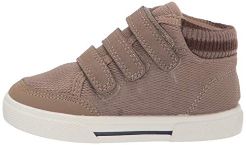 Simple Joys by Carter's Daniel High-Top Sneaker, Khaki Tan, 12 US Unisex Little Kid