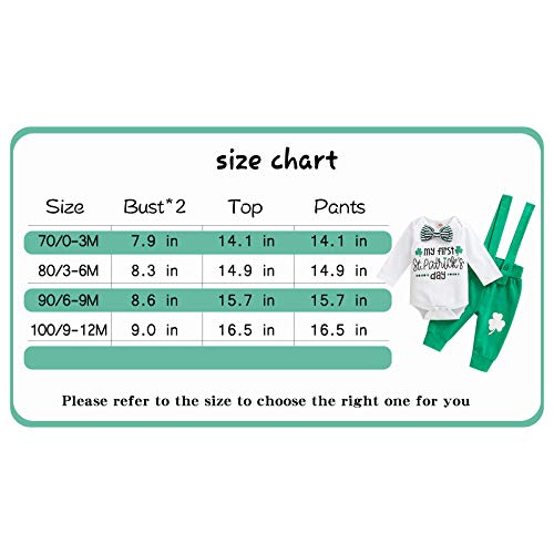 oklady My First St Patricks Day Baby Boy Outfit Gentleman Romper with Suspender Pants 1st st Patricks Outfits Sets