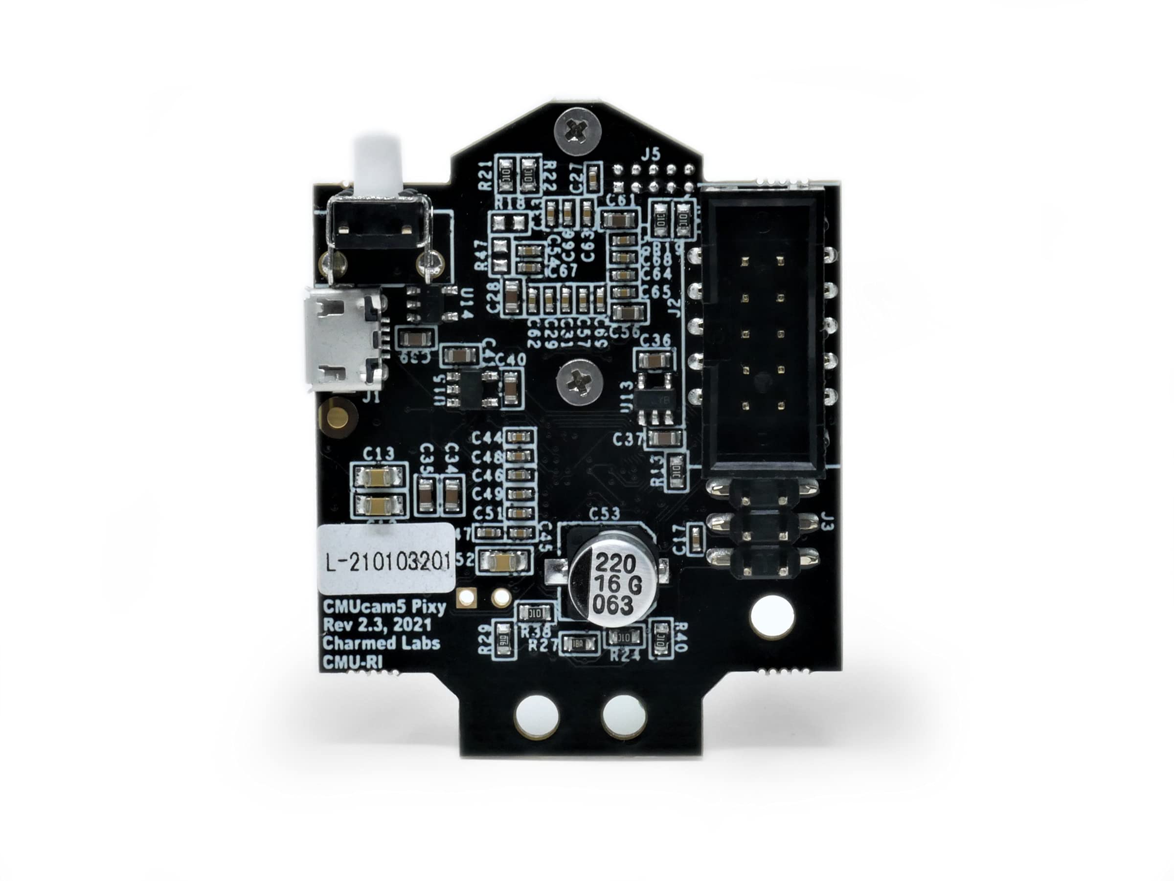 Charmed Labs Pixy2 Smart Vision Sensor - Object Tracking Camera for Arduino, Raspberry Pi, BeagleBone Black