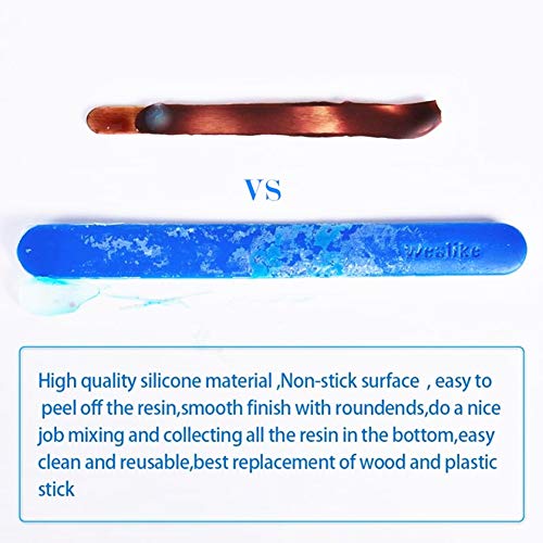 Silicone Measuring Cups for Epoxy Resin,1PCS 8oz Graduated Silicone Cup,4PCS 100ml Mixing Cups,2PCS Silicone Stire Sticks,for Epoxy Molds,Tumbler Making,Acrylic Paint Pouring Accessories