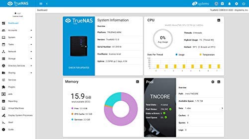 iXsystems TrueNAS Mini X+ Compact ZFS Storage Server with 5+2 Drive Bays, 32GB RAM, Eight Core CPU, Dual 10 Gigabit Network (Diskless)