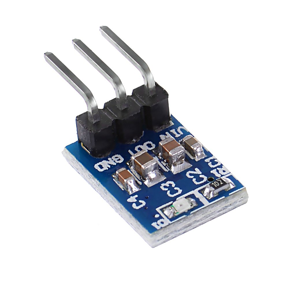 Anmbest 10 Pack 3 Pins AMS1117-3.3 DC 4.75V-12V to 3.3V Voltage Regulator Step Down Power Supply Buck Module 800mA