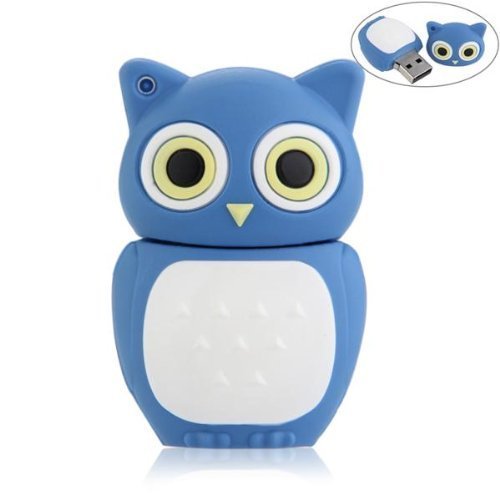 D-CLICK TM 4GB/8GB/16GB/32GB/64GB/Cool Shape USB High speed Flash Memory Stick Pen Drive Disk (16GB, Pink Owl)