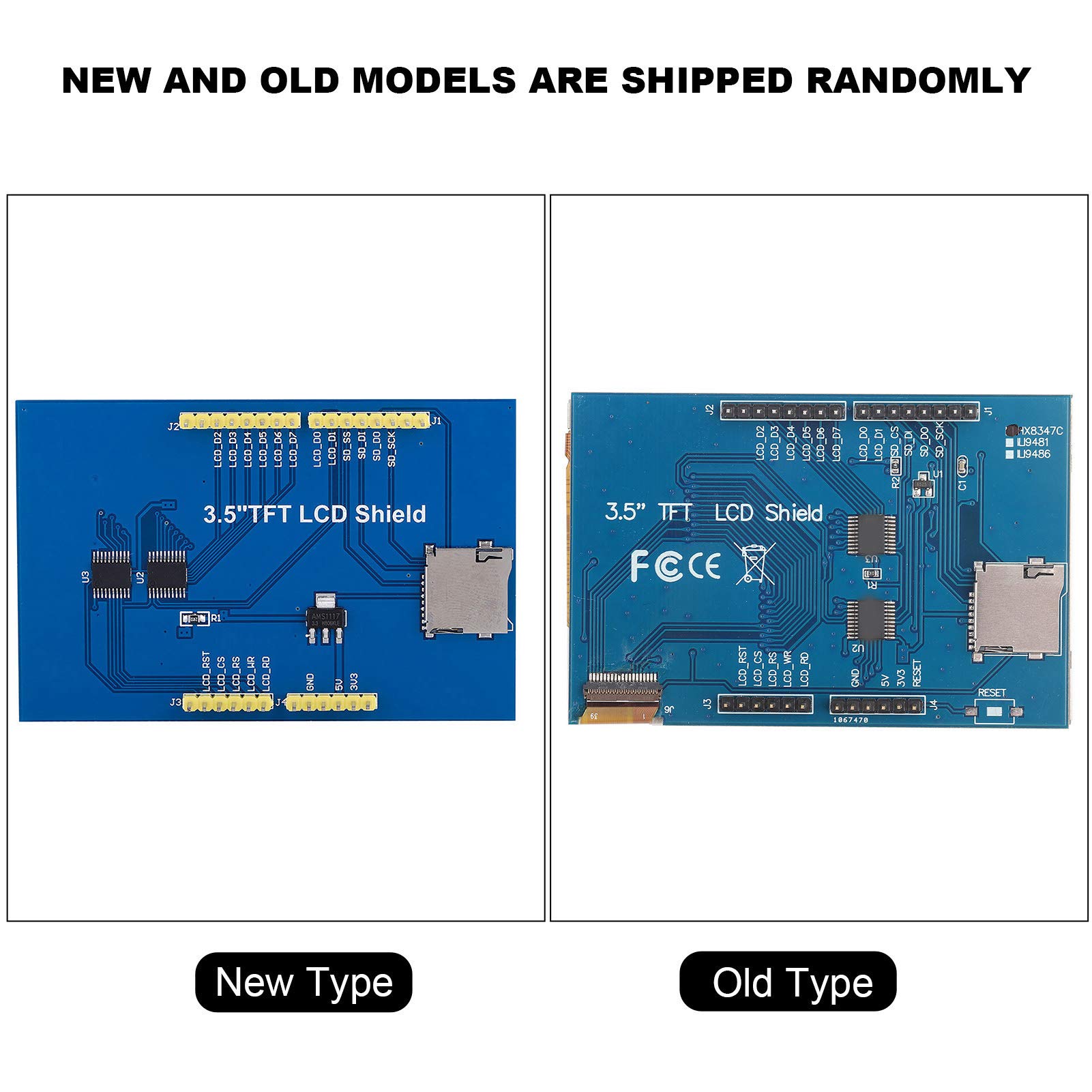 3.5in Tft LCD Screen Module Hd 480x320 for Board (Without Touch)