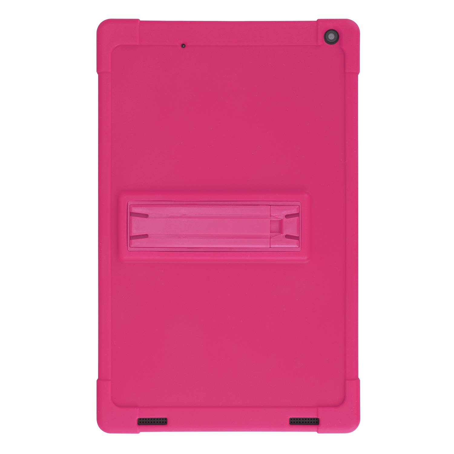 onn. 10.1" Tablet Case (Model: 100011886), [Kickstand] [Case for Kids] Shockproof Silicone Case Tablet Protective Bracket Stand Cover Case for ONN 100011886 10.1 inch Tablet (Rose Red)