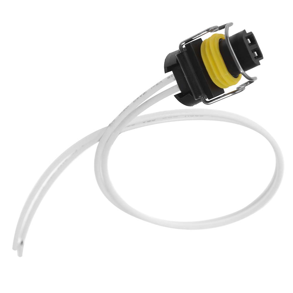 2 Wire Fuel Injector Connector Plug Wire Harness Pigtail Wiring Turbo (VGT) Solenoid Injection Pressure Regulator (IPR) Valves Fit For 6.0l Ford Powerstroke Chevy GMC Duramax 6.6L