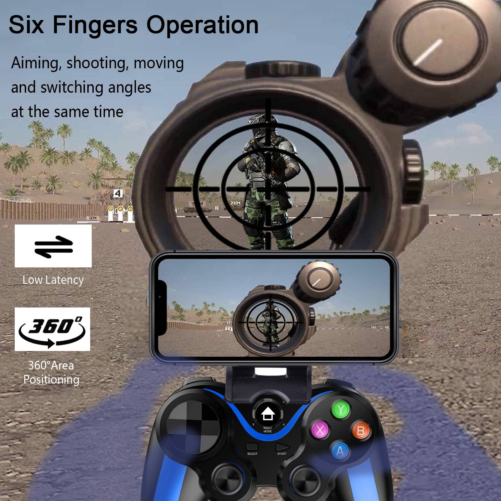 3/Controller for iOS Android (Blue)