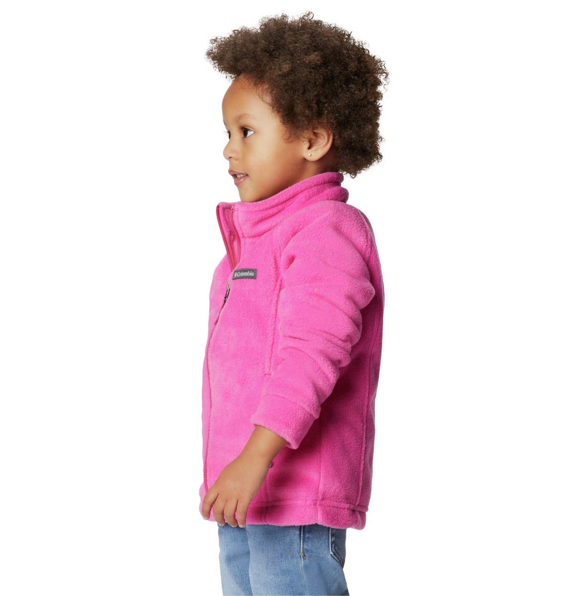 Columbia Baby Toddler Benton Springs Fleece Jacket, Pink Ice, 3T