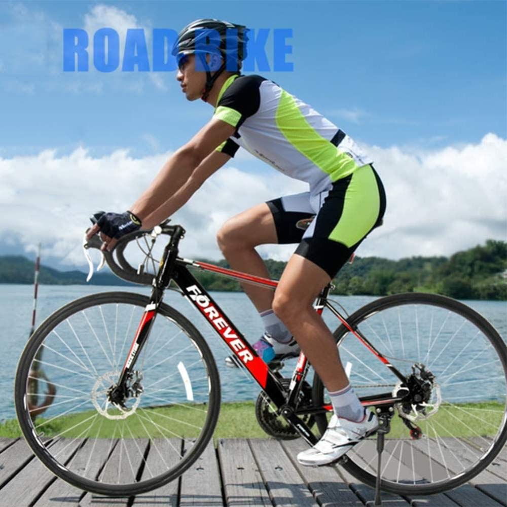 27" Wheel Adults Bike 14 Speed Gears Adult Disc Brakes Lightweight Adjustable Seat & Handlebar, Wheels/Red Red